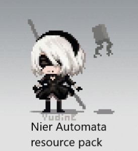 NieR Automata Resource pack 1.14 Minecraft Texture Pack