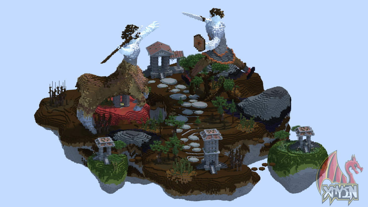 HCF Spartan End [LVL 37] Minecraft Map