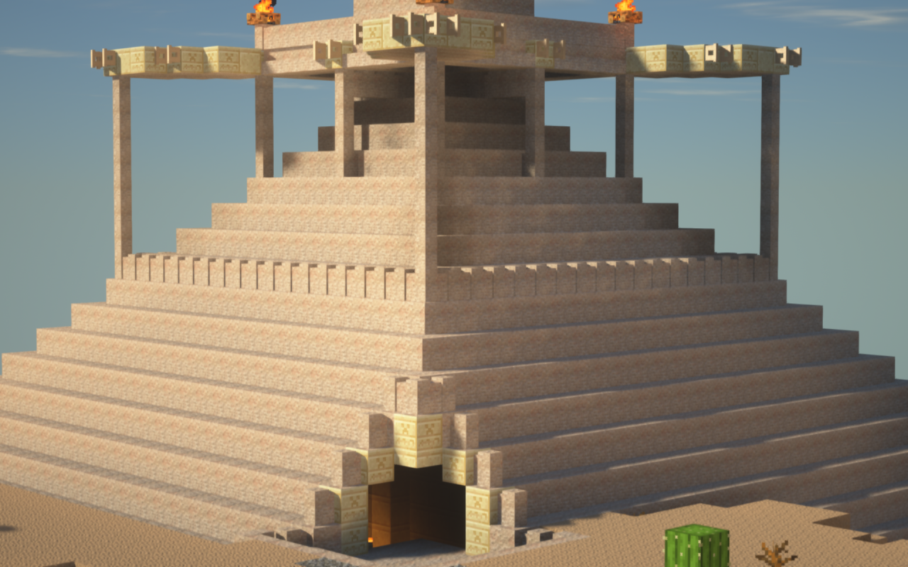 🔺Desert Ruins Dungeon🔺 Minecraft Map