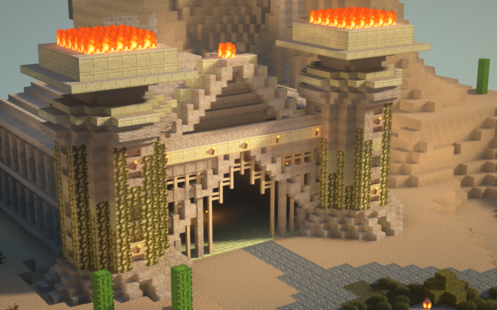 🔺Desert Ruins Dungeon🔺 Minecraft Map