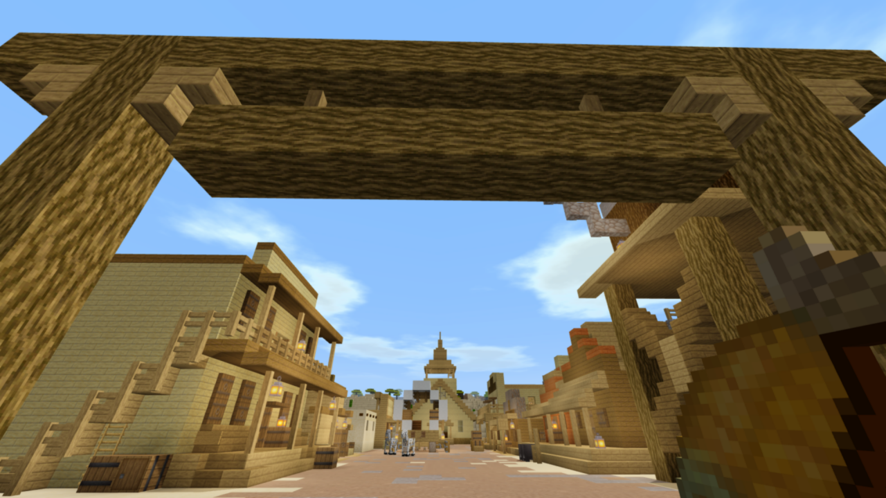 Wild West Town Minecraft Map