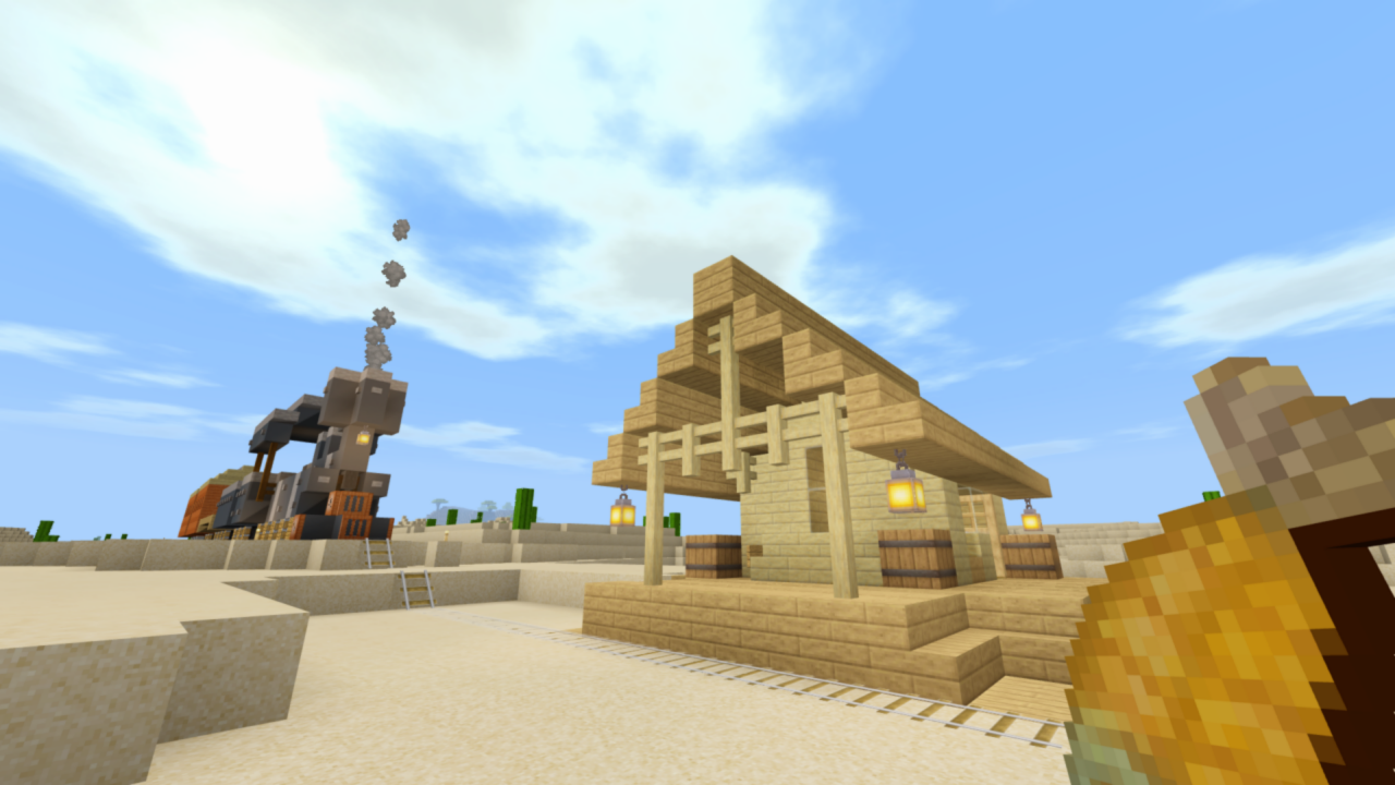 Wild West Town Minecraft Map