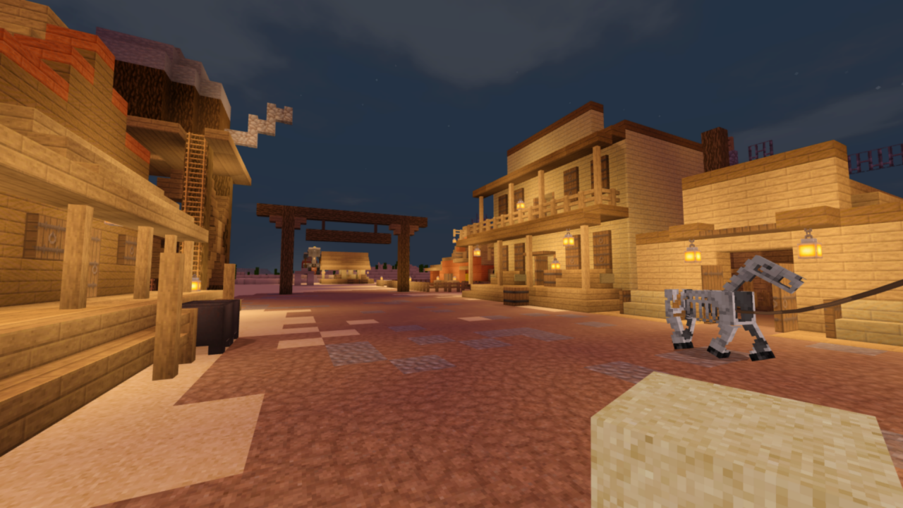 Wild West Town Minecraft Map