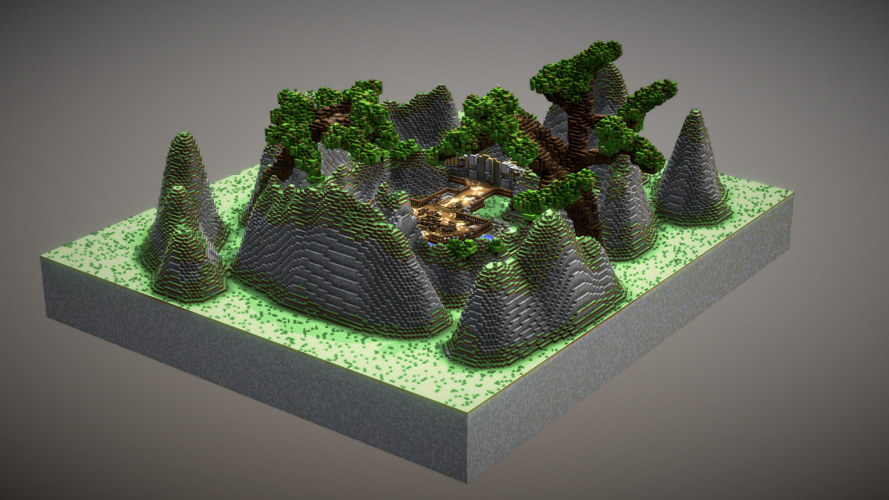 Gate lake spawn 01/02 Minecraft Map