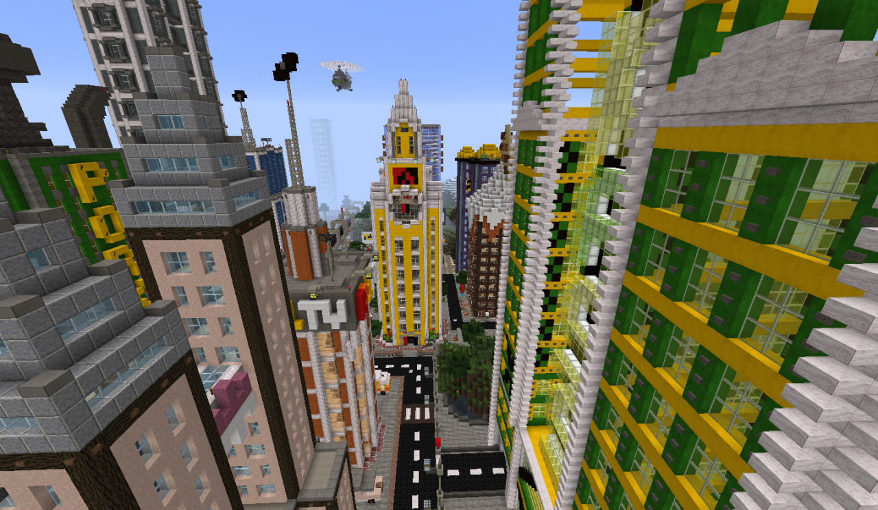 Minecity Minecraft Map