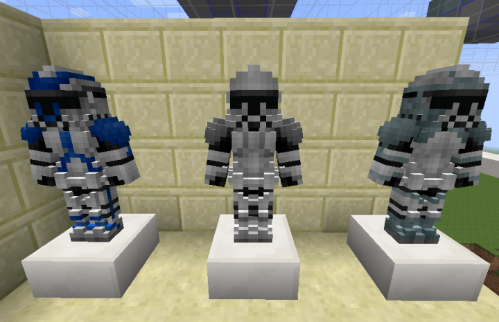 Star Wars content pack for Armourer's Workshop Minecraft Mod