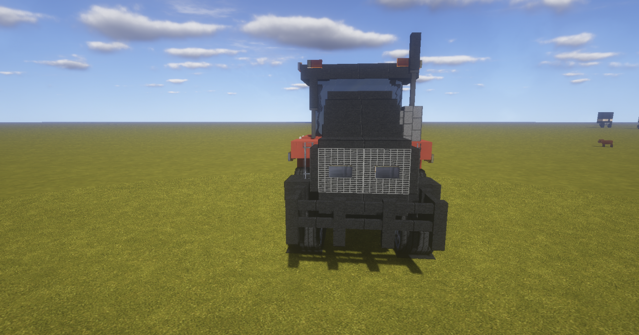 1.5:1 Scale Case 620 Quadtrac Farm tractor Minecraft Map