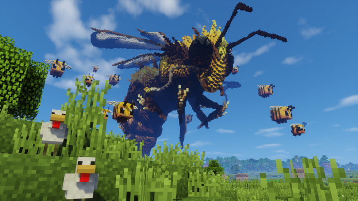 Queen Bee -With a bit of hybrid flair Minecraft Map