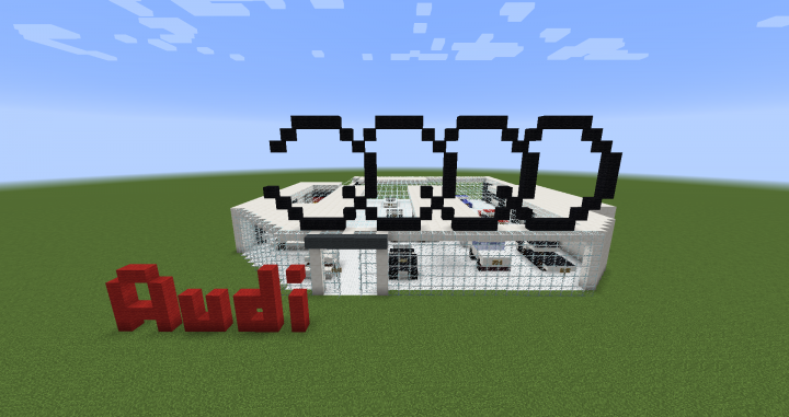 AUDI dealership Minecraft Map