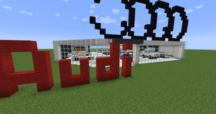 AUDI dealership Minecraft Map