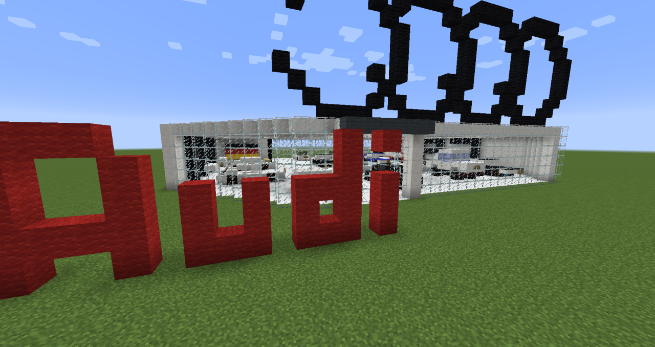AUDI dealership Minecraft Map