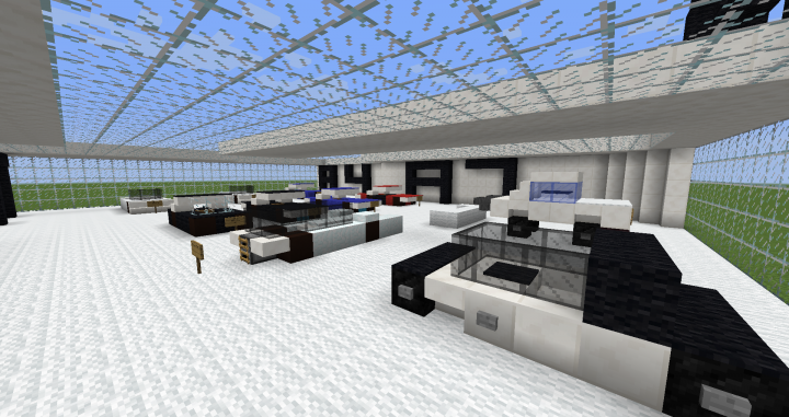 AUDI dealership Minecraft Map