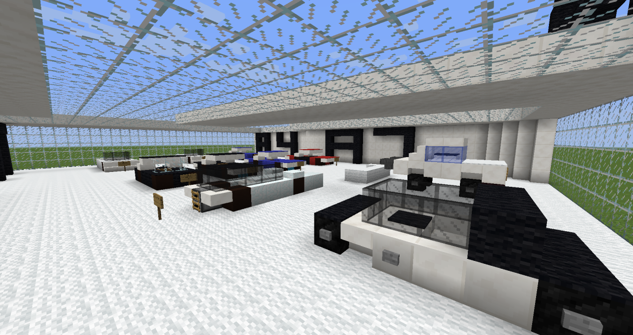 AUDI dealership Minecraft Map