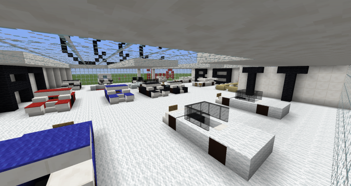 AUDI dealership Minecraft Map