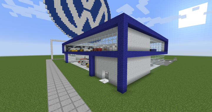 Volkswagen Dealership Minecraft Map