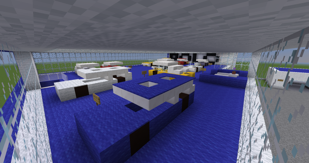 Volkswagen Dealership Minecraft Map