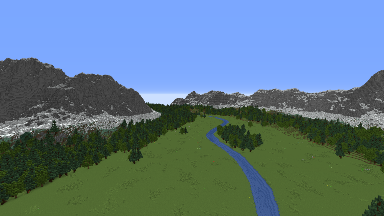 Switzerland Mountains Minecraft Map