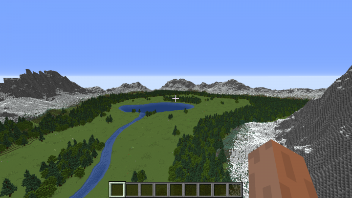 Switzerland Mountains Minecraft Map