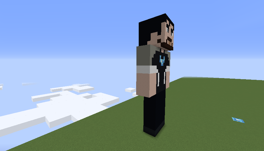 Tony Stark - Iron Man Statue with Animation Minecraft Map