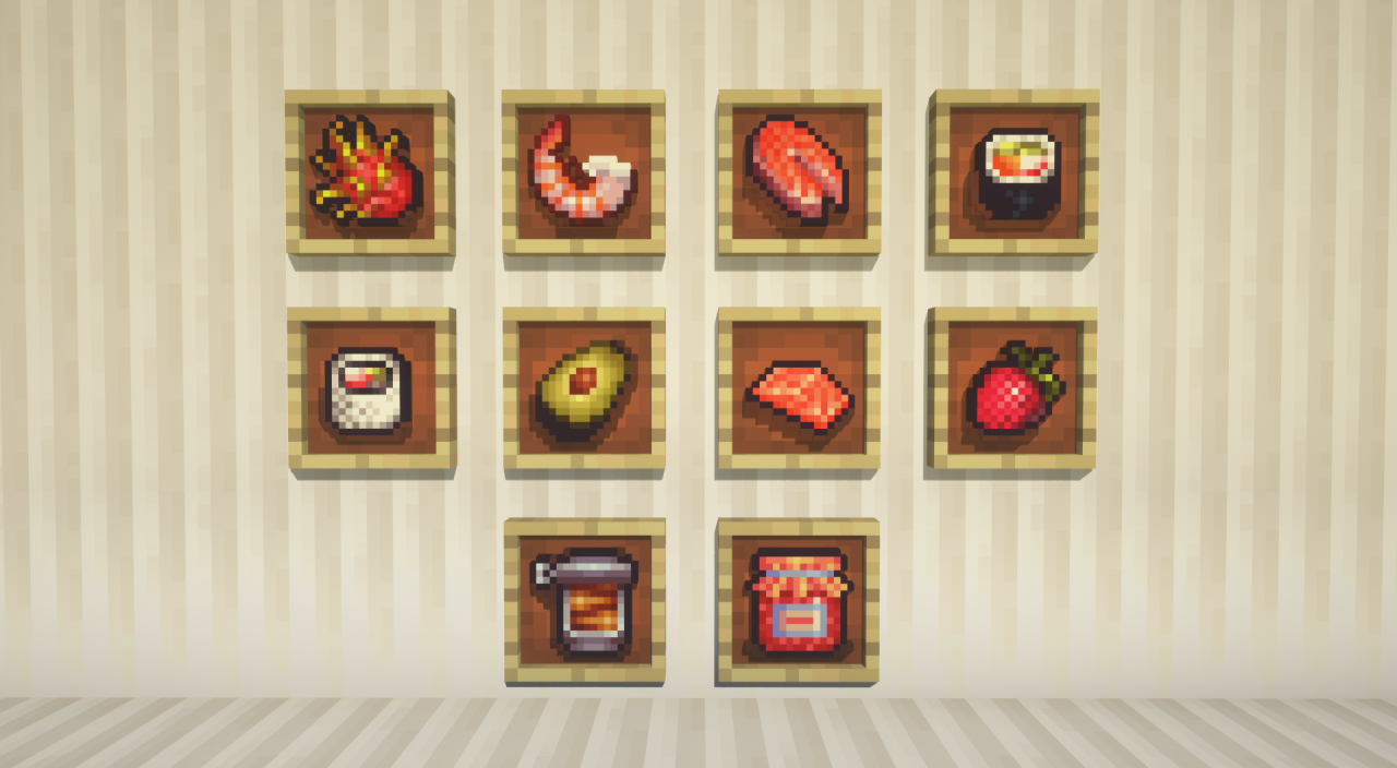 More Food Mod | Sushi Edition Minecraft Mod