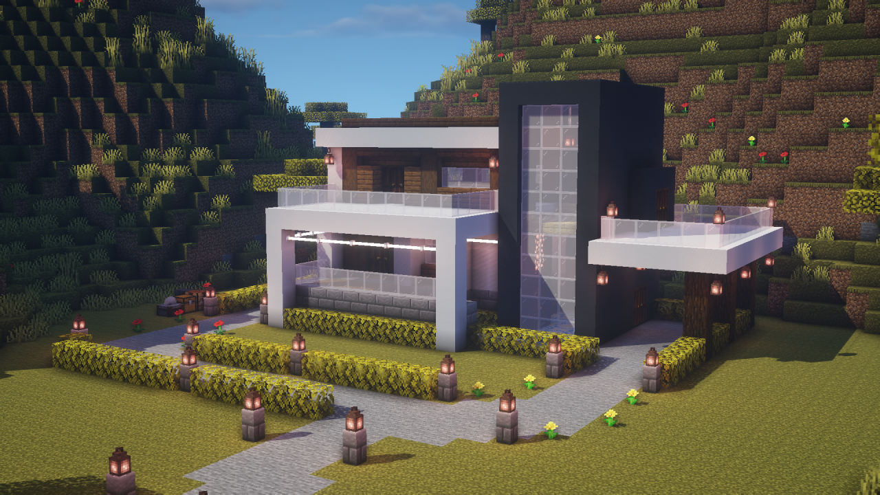 Deiphiz's Modern Summer Home Minecraft Map