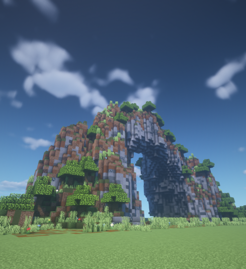 [Terraforming] A Simple Arch Minecraft Map