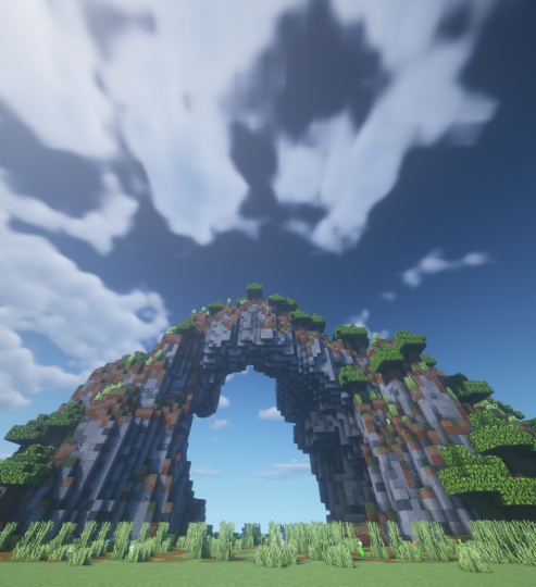 [Terraforming] A Simple Arch Minecraft Map