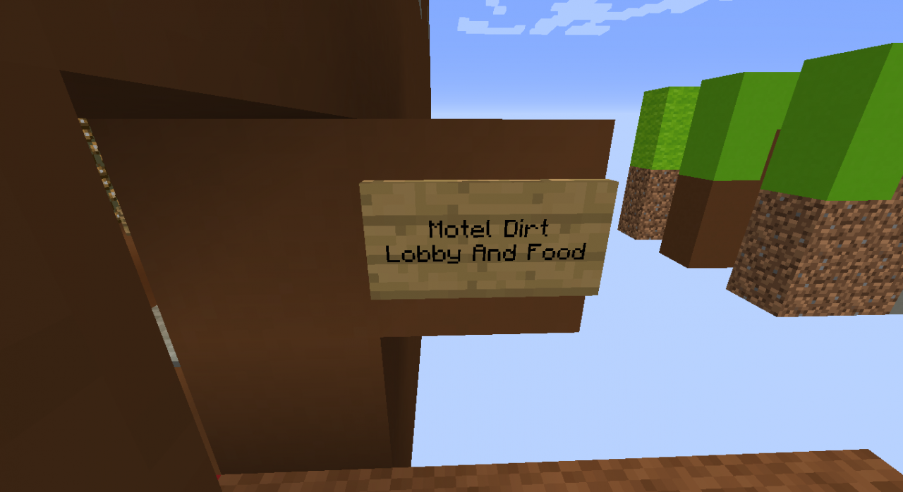 Motel Dirt (A Mega-Block Base Build) Minecraft Map