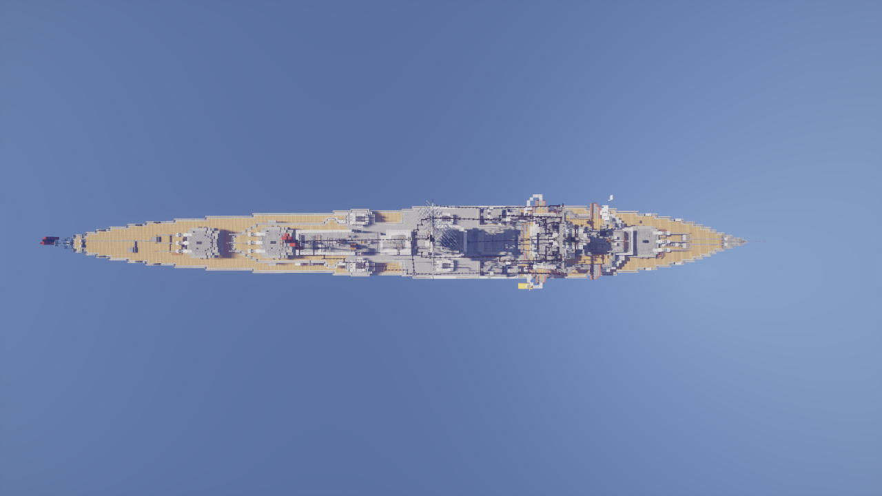 Light Cruiser Nürnberg Minecraft Map