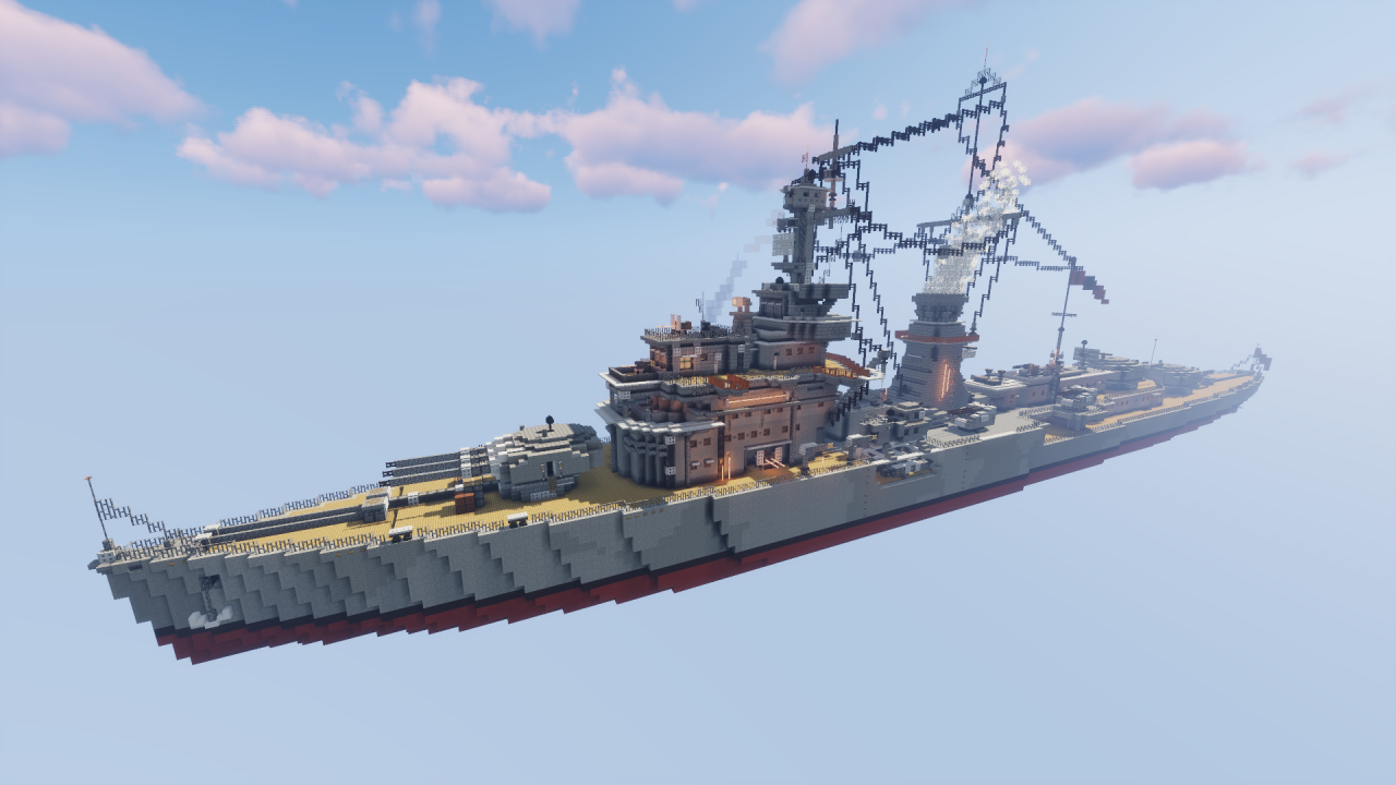Light Cruiser Nürnberg Minecraft Map