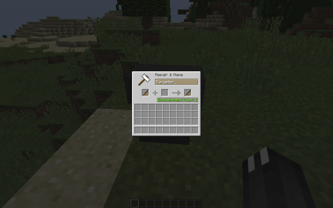 Personal missile bullet Minecraft Data Pack