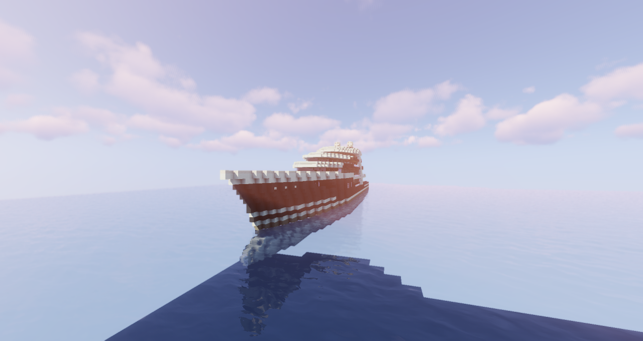 Mega Yacht Minecraft Map