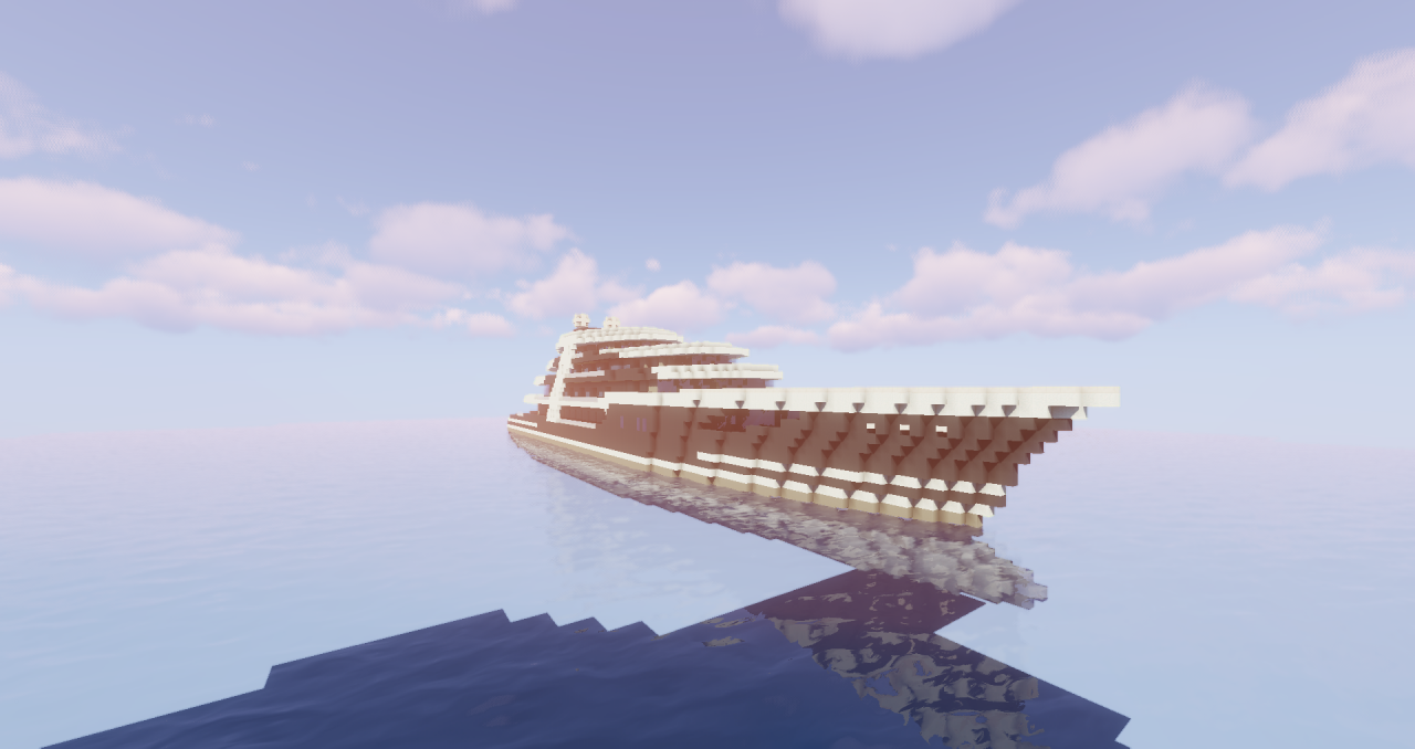 Mega Yacht Minecraft Map