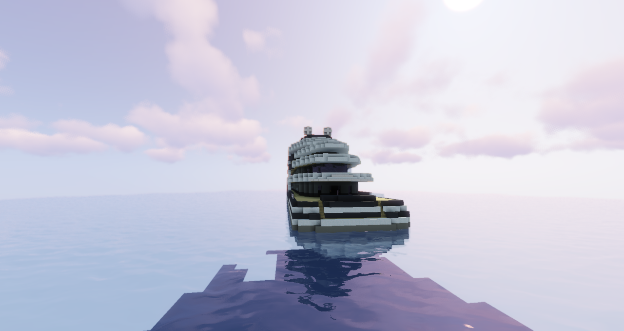 Mega Yacht Minecraft Map