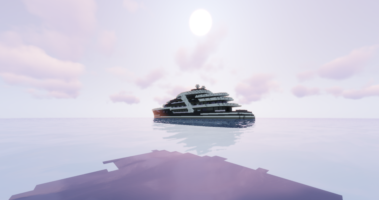 Mega Yacht Minecraft Map