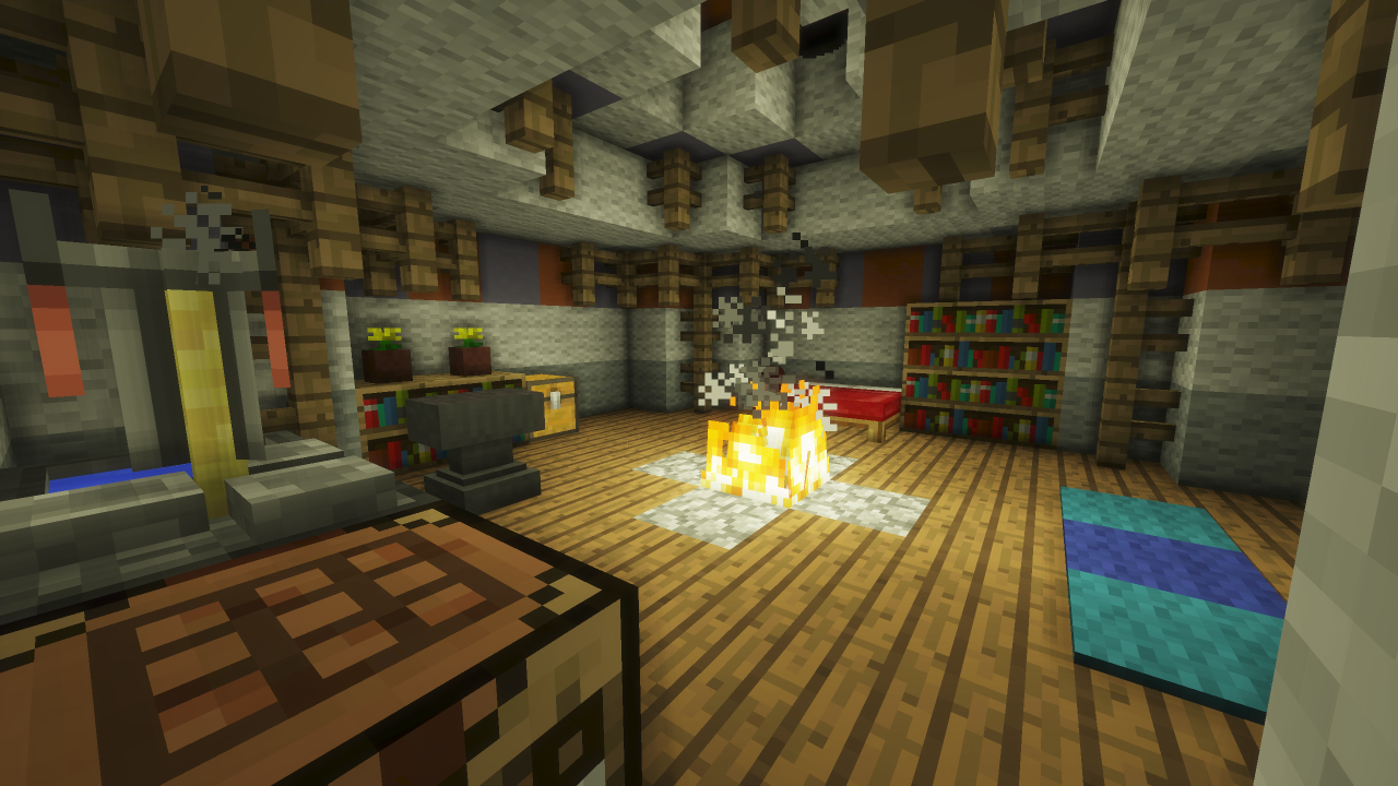 Nomadic Tent : Mongolian Yurt | Schematic Minecraft Map