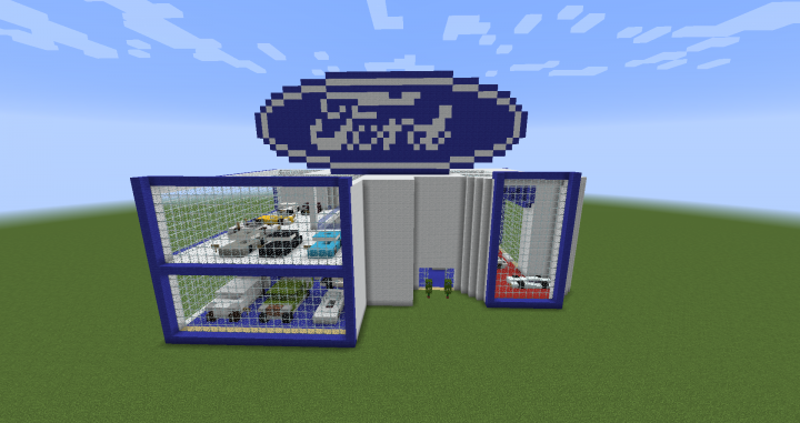 Ford dealership Minecraft Map