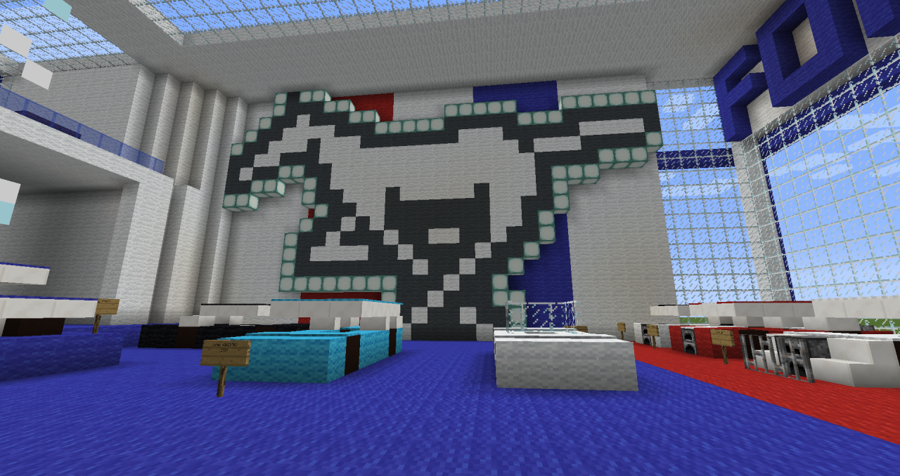 Ford dealership Minecraft Map