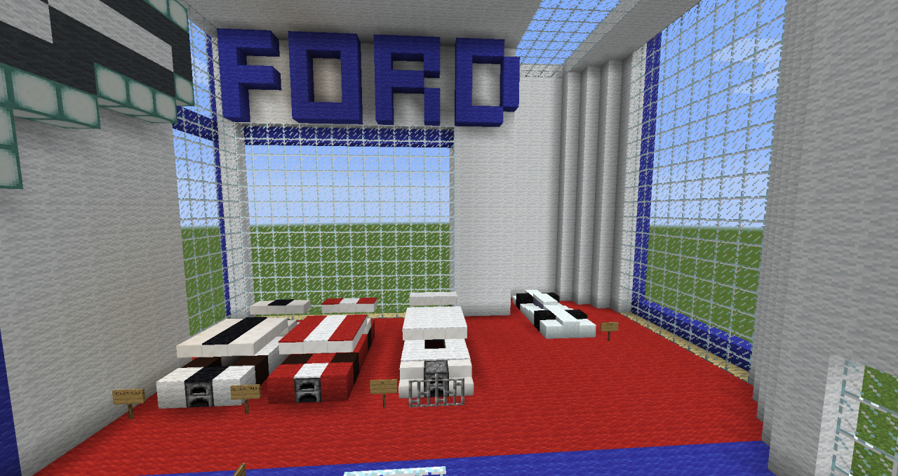 Ford dealership Minecraft Map