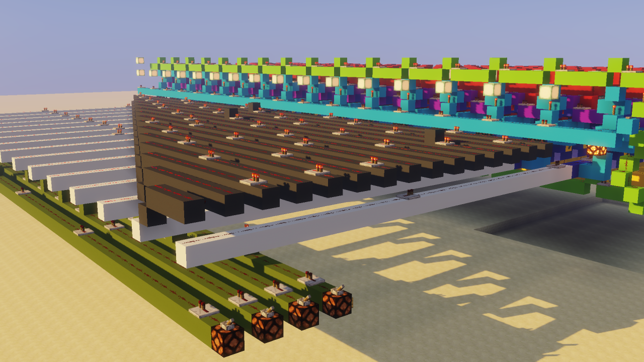 16-Byte Register Minecraft Map