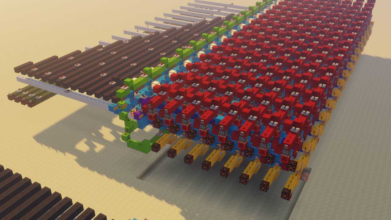 16-Byte Register Minecraft Map