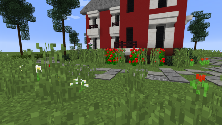 Suburban, Scandinavian styled house! Minecraft Map