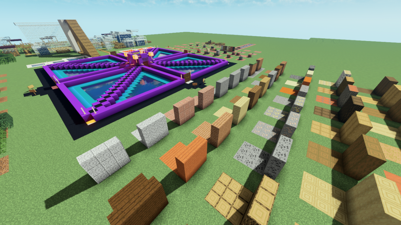 Test Map For Texture And Shaders (ITA/ENG) Minecraft 1.13.2 Minecraft Map