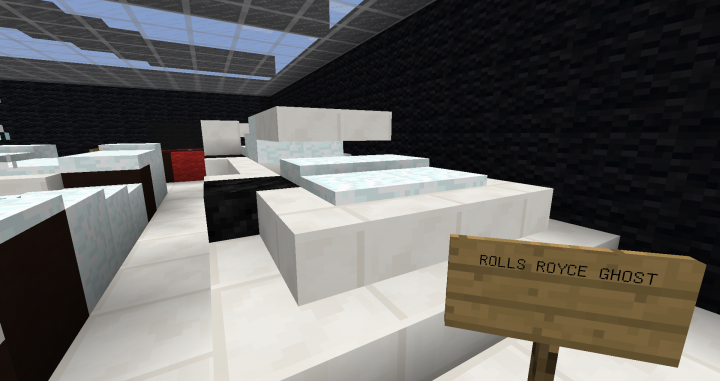 Rolls Royce dealership Minecraft Map
