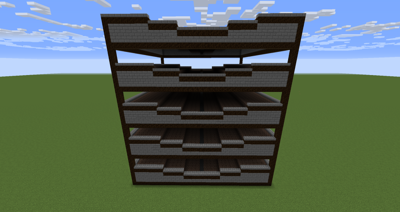 Nether Wart Farm Base Minecraft Project