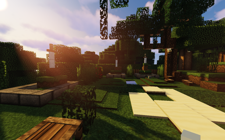 Medieval Military Graveyard using 'Chisel and Bits" Mod + "Mrcrayfish's ...