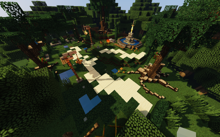 Medieval Military Graveyard using 'Chisel and Bits" Mod + "Mrcrayfish's ...