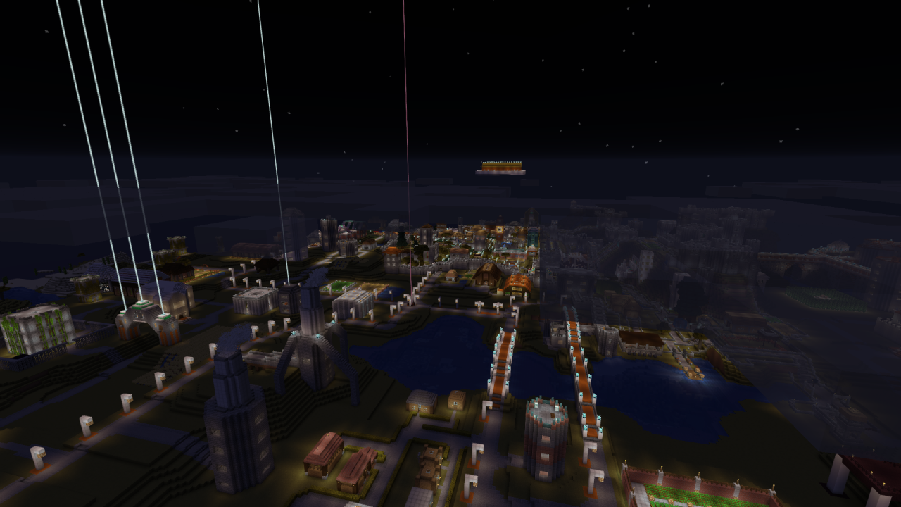 The Delirious city Minecraft Map