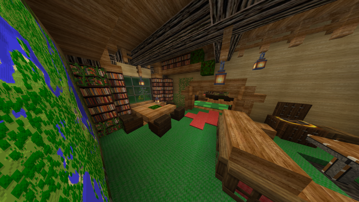 Hobbit inspired home Minecraft Map
