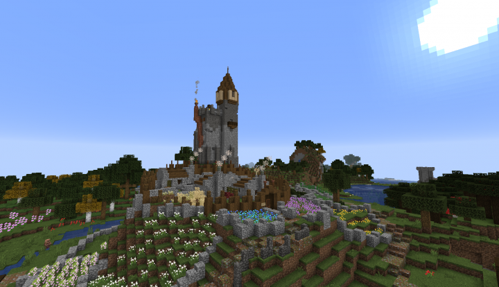 my fantasy world Minecraft Map